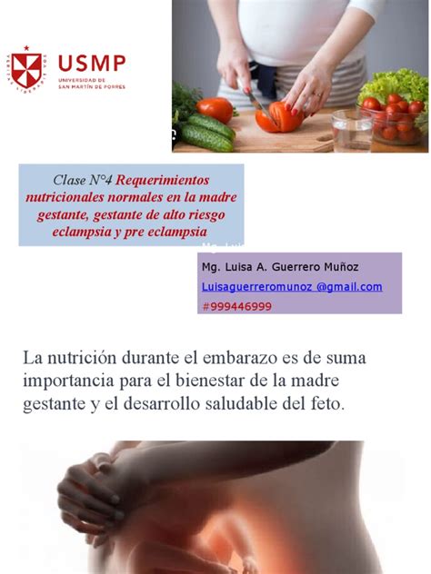 Sesion 4 NutriciÓn En La Mujer Gestante Pdf