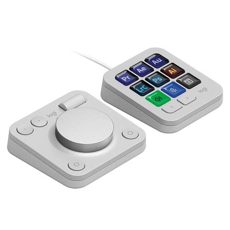 Logitech Mx Creative Console Keypad Pale Grey 920 012661 Mwave