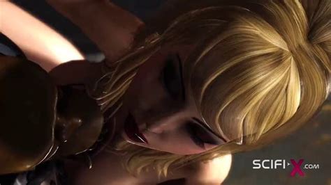 Alien Sex A Sexy Hottie Gets Her Pussy Stretched And Creampied By Alien