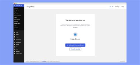 Documention Google Meet Integration