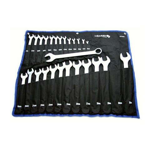 Combination Spanners Set 26 Pcs 6 32 Mm Crv Din 3113 Visi Įrankiai