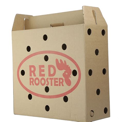 Custom Poultry Chicken Boxes Durable Corrugated Packaging