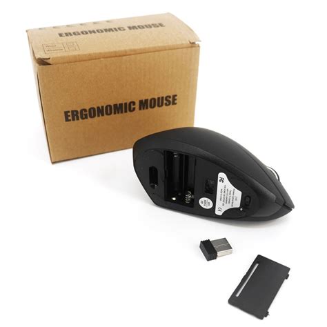 2 4ghhz Wireless Ergonomic Mouse Battery Operated Shopee Philippines
