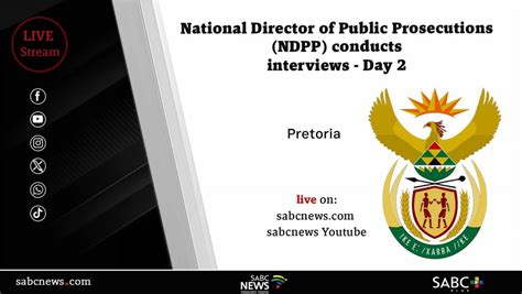 Live Advisory Panel Interviews Candidates For New Ndpp Sabc News