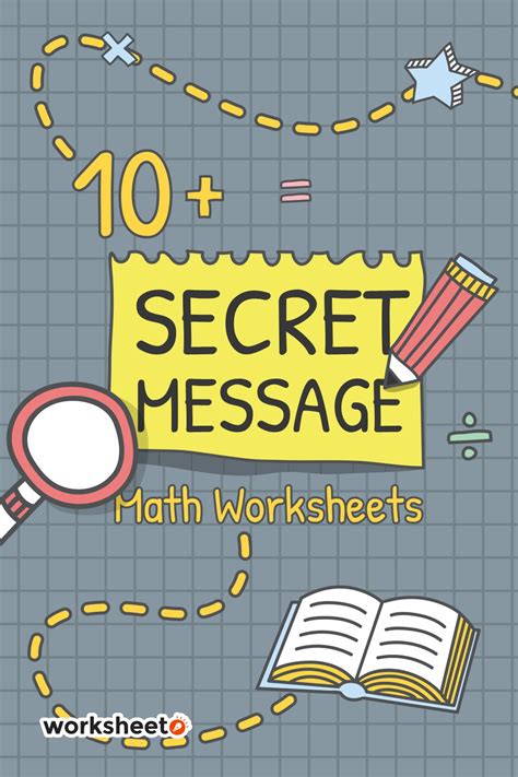 11 Secret Message Math Worksheets Free Pdf At