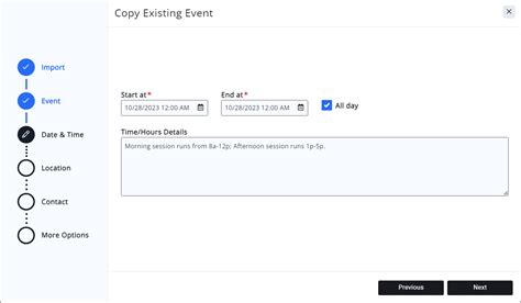 Add A New Event Or Copy An Existing Event Growthzone