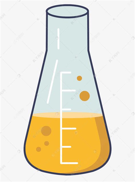 卡通仪器瓶子插图素材图片免费下载 千库网