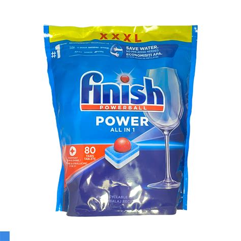 Finish All In 1 原味洗碗錠 80顆袋 Xxxl洗碗機專用 Pchome 24h購物