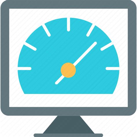 System Performance Computer System Performance Speed Icon