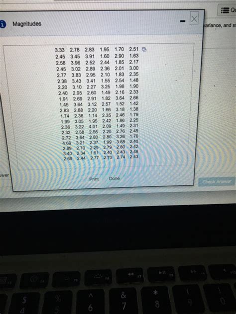 solved elementary statistics math 274 08 online homework