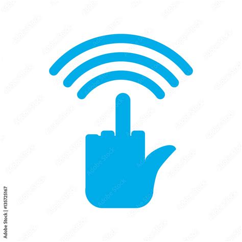 Wi Fi Fuck Wifi Hatred Wireless Communication For Bully Bad B Stock Vector Adobe Stock