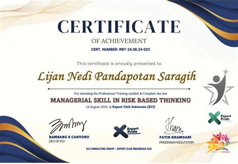 lijan saragih posted on linkedin