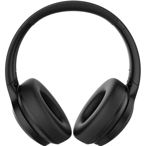 Laser Active Noise Cancelling Wireless Headphones Black Big W