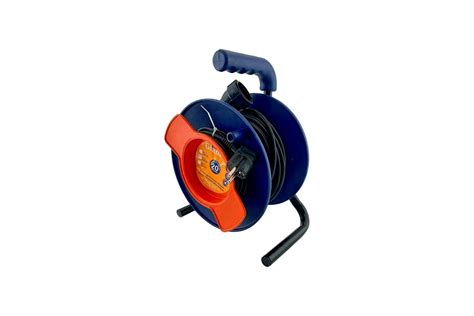 Силовой удлинитель на катушке Glanzen ПВС 2х1,5 арт. EC-20-010 00 ...