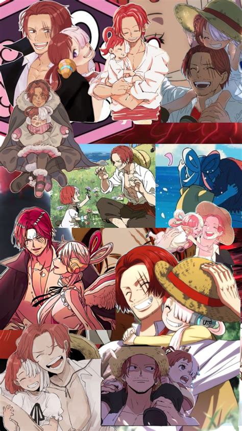 Shanks Uta Father Daughter Dessin De Visage Dessin