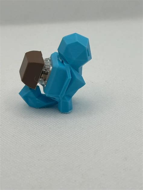 Squirtle Clicker Keyboard Switch Remixed By Jargcomp Makerworld
