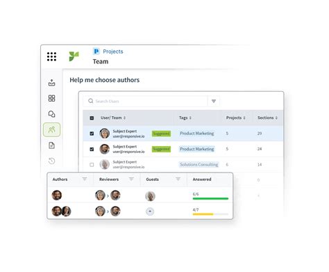 RFP Response Management Software Responsive
