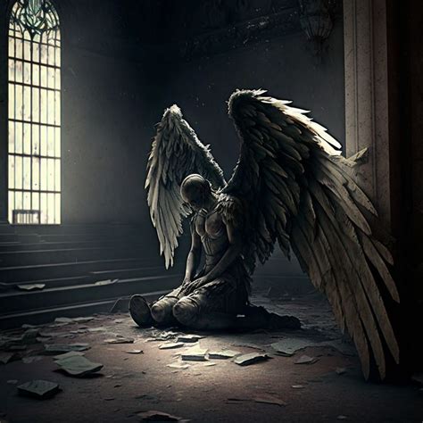 Fallen Angel 2 Dipinti Artistici Sfondi Per Iphone Sfondi