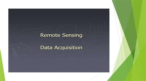 Remote Sensing And Data Acquisitionpptx