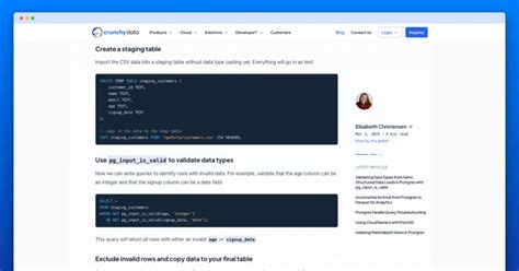 One Of The Key Aspects Of Crunchy Data Warehouse Is It Is Unmodified Postgres Adam Timm