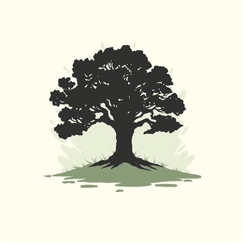 Oak Tree Vector Free Download