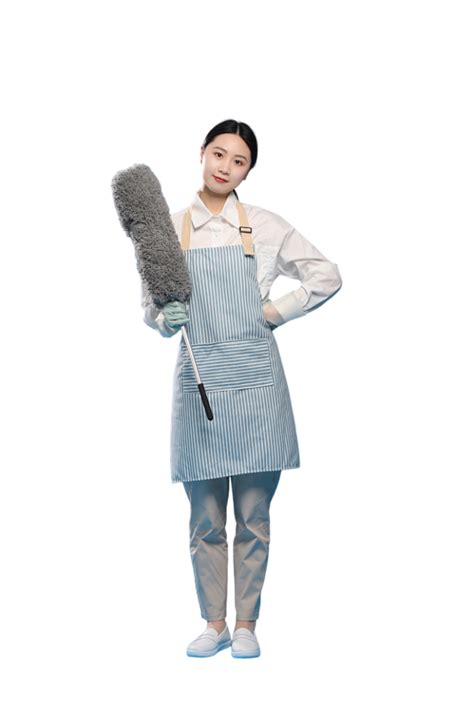家政保姆保洁服务女性人物免抠元素