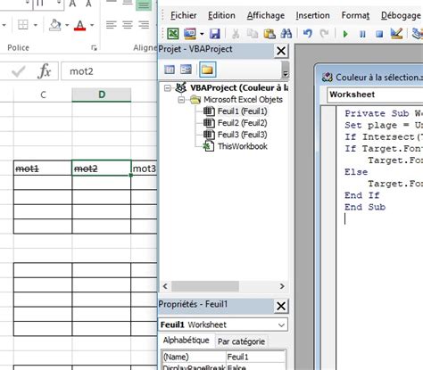 Vba Avec Excel Dom Labricole