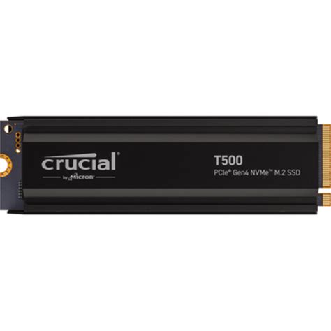 SSD Crucial T500 M 2 1TB PCIe Gen4x4 2280 Heatsink AlexPc Calculatoare Noi Si Second Hand