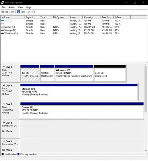 Partition Layout Solved Windows 10 Forums