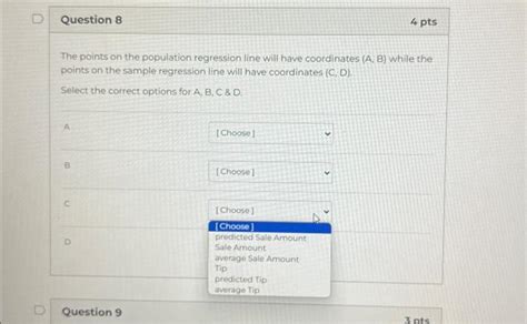 solved ts 22 question 8 the points on the population