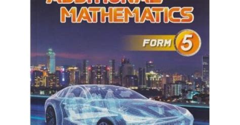 Textbook Additional Mathematics Form 5 Dlp Isbn 9789832914686 Caie