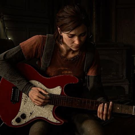 Ellie Playing Guitar The Last Of Us Playing Guitar I Love My Girlfriend