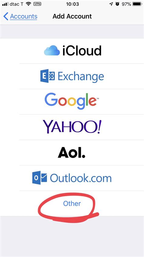 How To Add Mail Account With Iphone Ios คลังความรู้ Evo Hosting