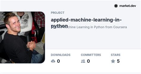 Applied Machine Learning In Python Ecosystem Directory Marketdev