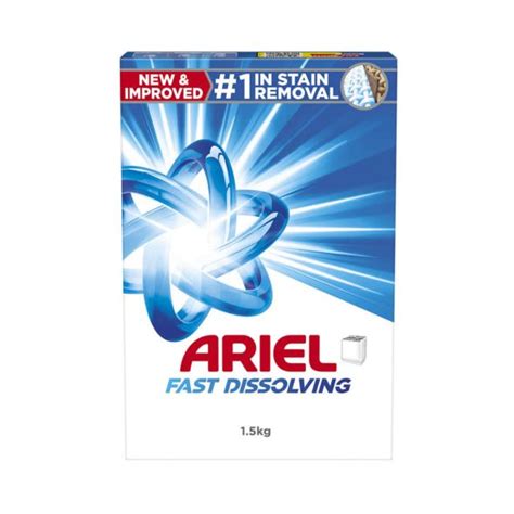 Ariel Blue Fast Dissolving Laundry Detergent Powder Grandiose Ae