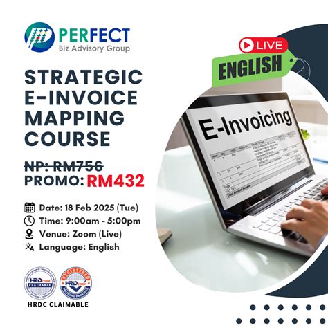 Pbag Strategic E Invoice Mapping Course English Class Pbag