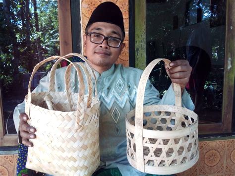 Contoh Kerajinan Anyaman Bambu Vrogue Co
