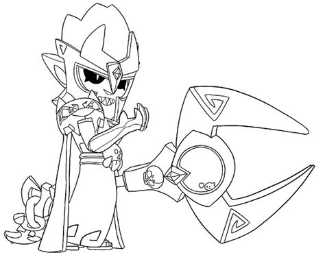 Coloring Page Brawl Stars Legends Of The Underworld Hades Mortis 1