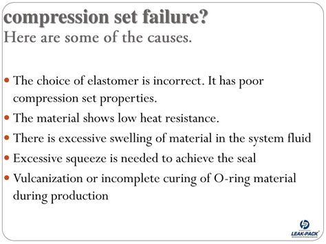 PPT HOW DO YOU DO MECHANICAL SEAL SETTING COMPRESSION PowerPoint Presentation ID 10613308