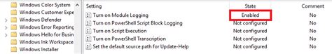 Monitoring Windows Powershell Enable Module Logging Sid 500com