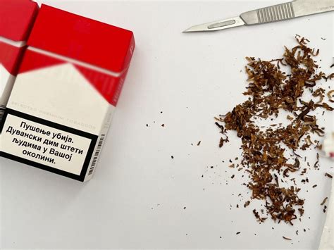 Quelle Est La Composition Dune Cigarette Marlboro Blog Santé