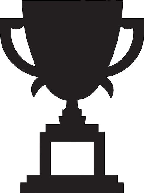 Premium Vector Classic Trophy Logo With A Vintage Aesthetic