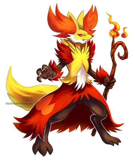 Delphox Alternate Design By Haychel On Deviantart