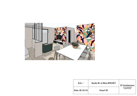 2d Vue Sketchup Atypikhome Design Architecte Dintérieur Et Décoration