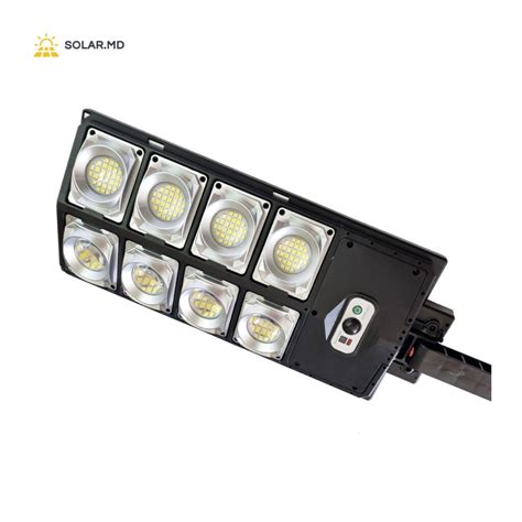 Уличный солнечный фонарь прямоугольный с датчиком движения 8 Led Lense Solar Moldova