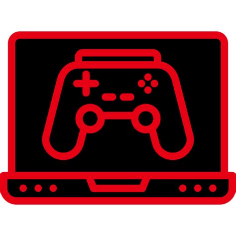 Gamepad Generic Outline Color Icon