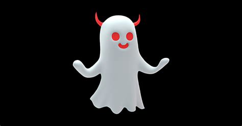 Cute Demon Ghost Cute Demon Ghost Sticker Teepublic