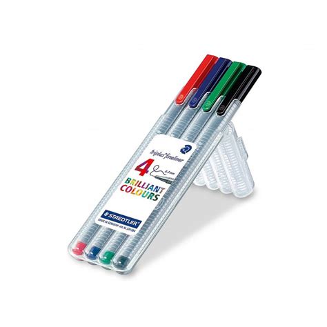 Staedtler Triplus Fineliner 4 Colors Theoutfit Me