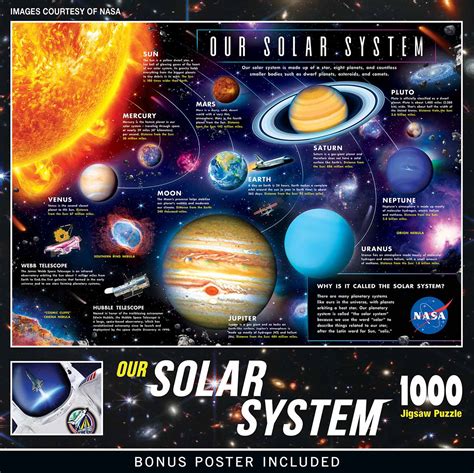Nasa The Solar System 1000 Piece Jigsaw Puzzle By Masterpieces