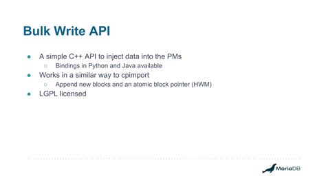 Understanding The Architecture Of Mariadb Columnstore Ppt